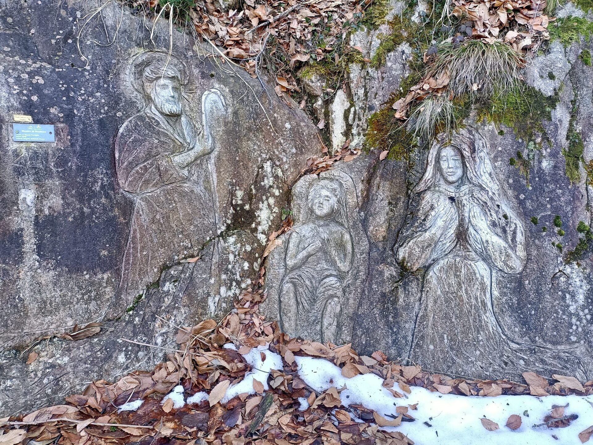 Percorso delle sculture di Dossa - Porte di Valtellina